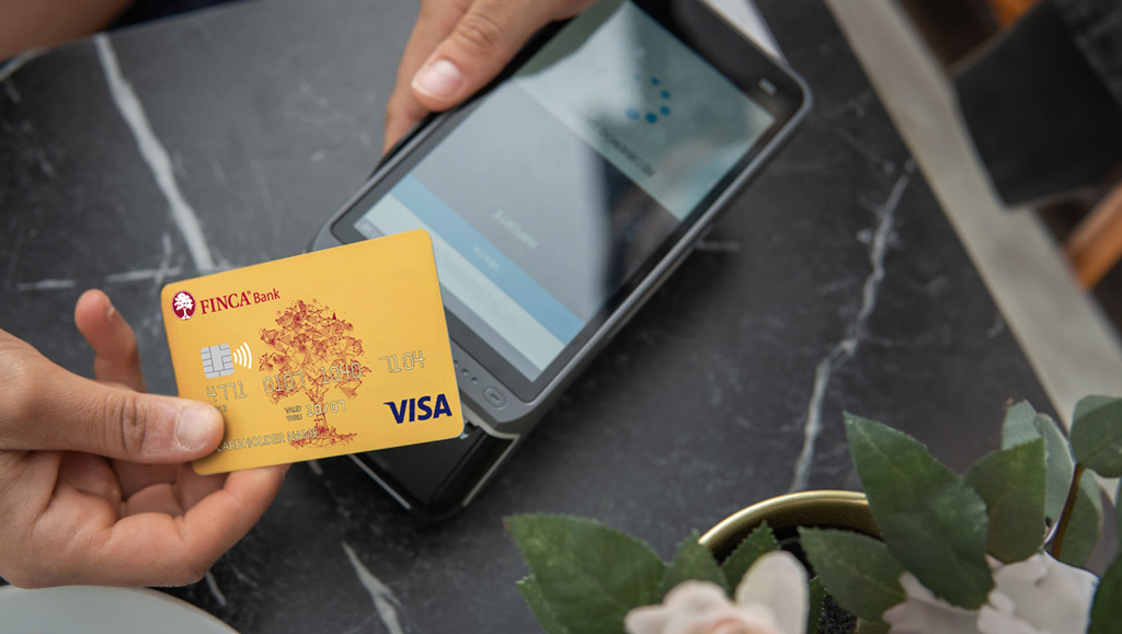 Visa Gold – A Card for Individuals | FINCA Bank